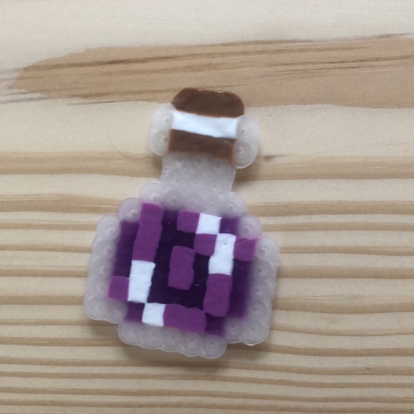 Accessories | 4 Minecraft Perler Bead Potions | Poshmark